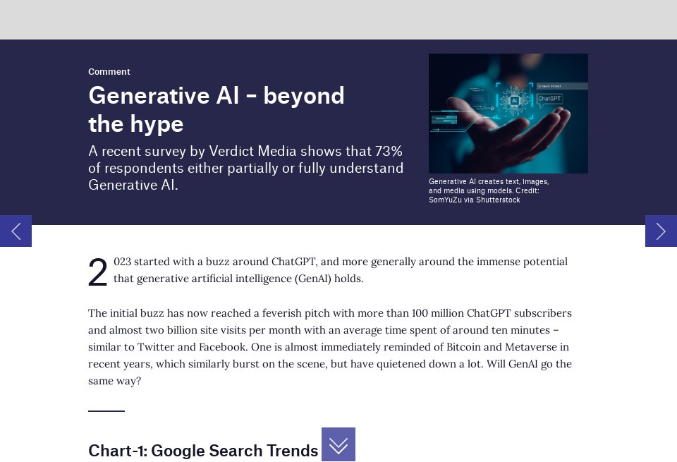Generative AI – beyond the hype - Inside Packaging | Issue 70 | August 2023