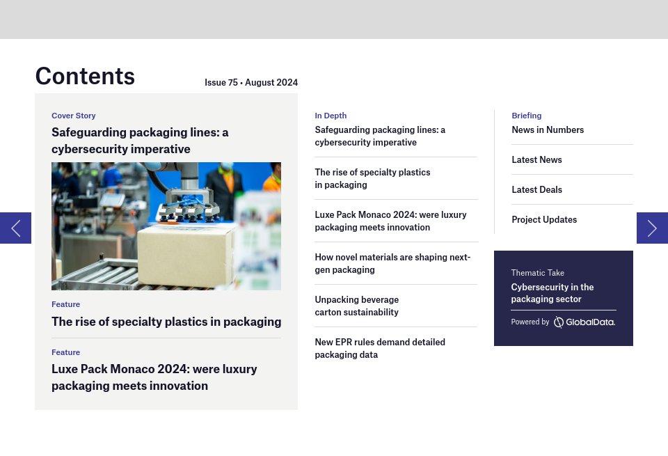 How novel materials are shaping next-gen packaging - Inside Packaging ...