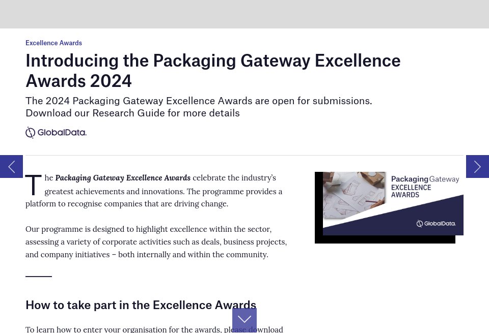 GlobalData Thematic Intelligence - Inside Packaging | Issue 75 | August 2024