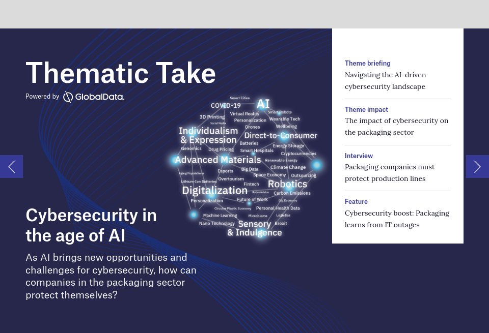 Navigating the AI-driven cybersecurity landscape - Inside Packaging ...