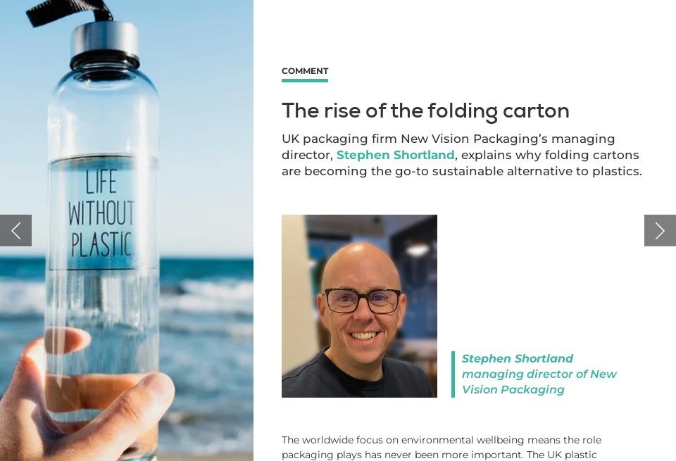 The rise of the folding carton - Inside Packaging | Issue 66 | December ...