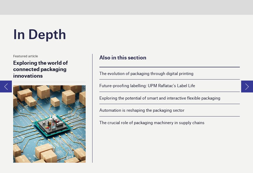 Next issue - Inside Packaging | Issue 73 | February 2024