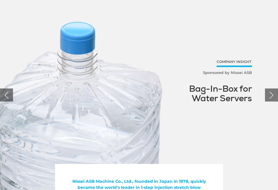 Nissei ASB Company Insight - Inside Packaging | Issue 63 | March 2022