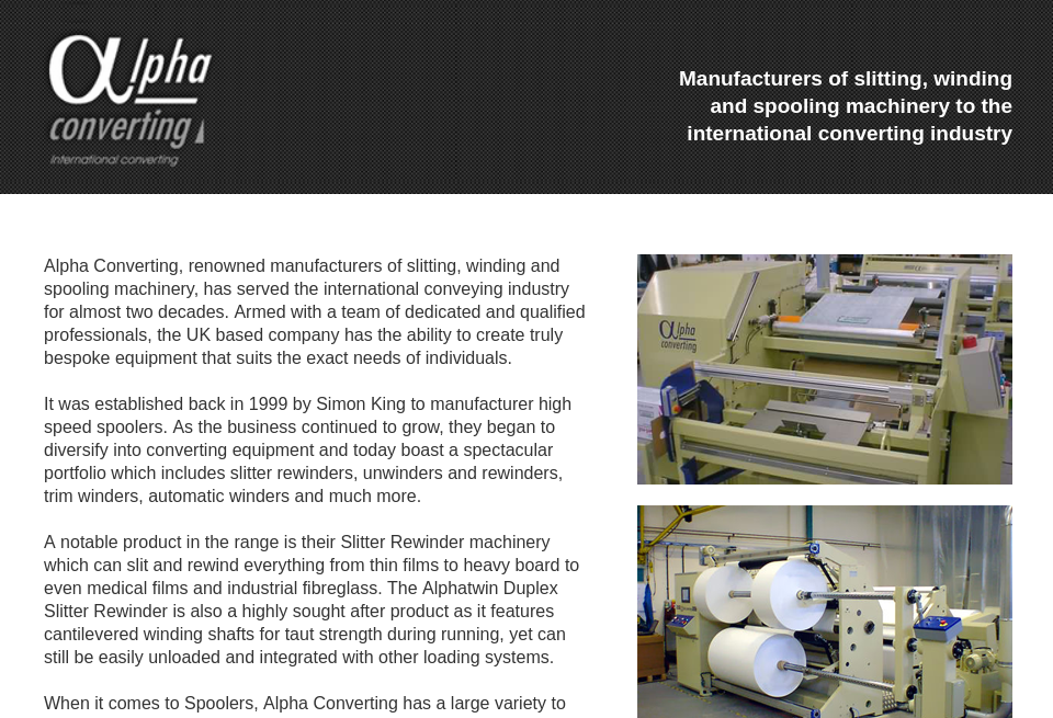 Alpha Converting - Inside Packaging | Issue 37 | November 2017