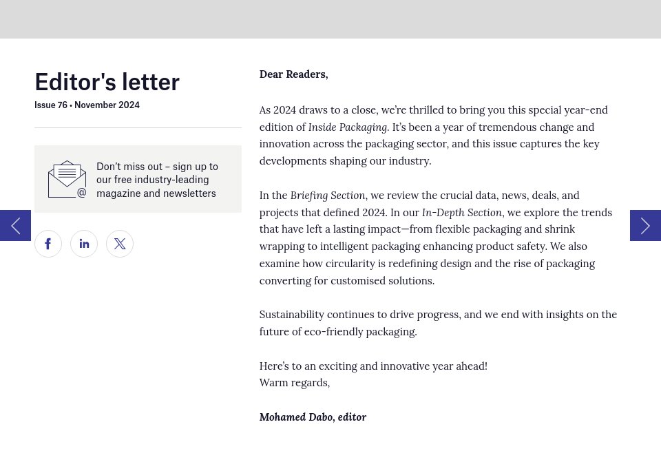 Improving product safety through intelligent packaging - Inside ...