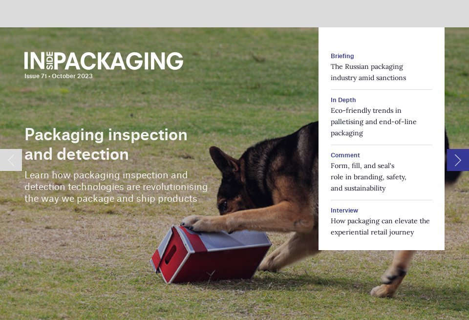 Home | Packaging inspection and detection - Inside Packaging | Issue 71 ...