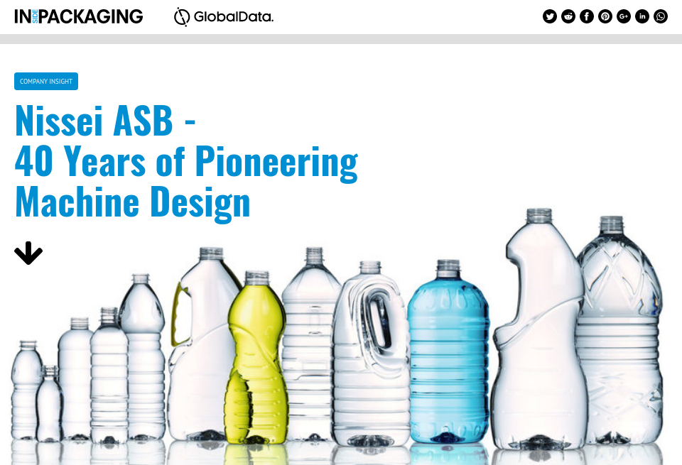 Nissei ASB Machine Co., Ltd. company insight - Inside Packaging | Issue ...