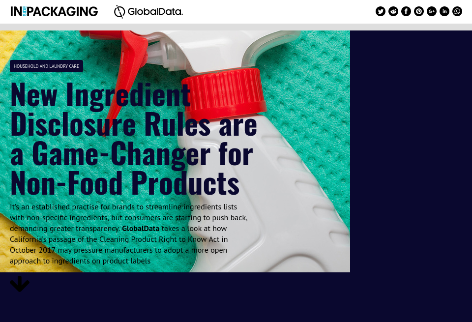 New ingredient disclosure rules are a game-changer for non-food ...