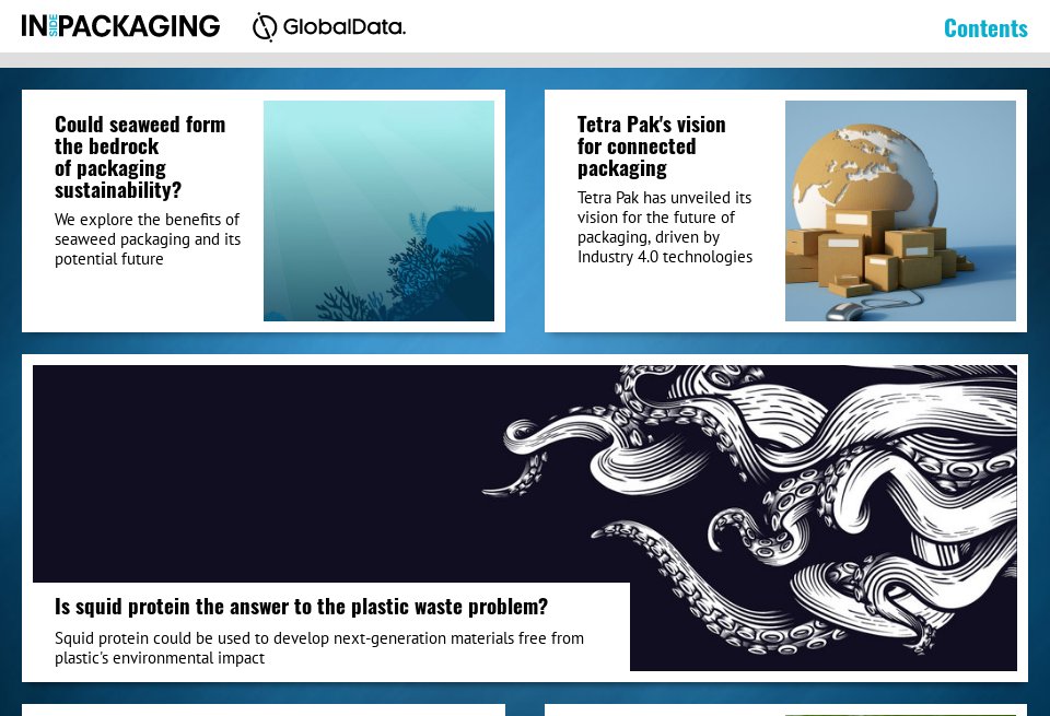 Contents - Inside Packaging | Issue 47 | July 2019