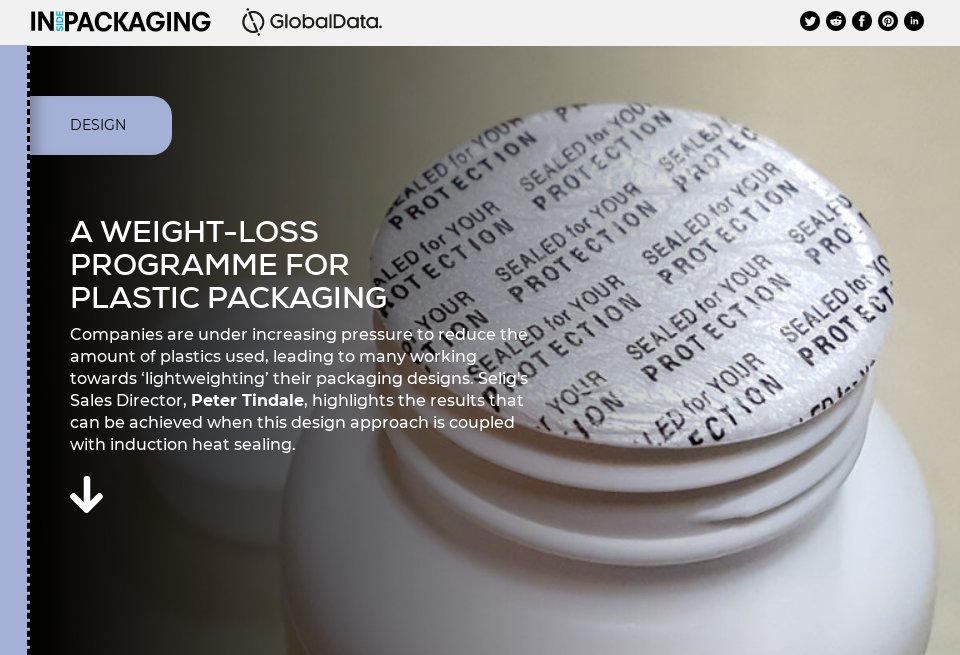 A weight-loss programme for plastic packaging - Inside Packaging ...