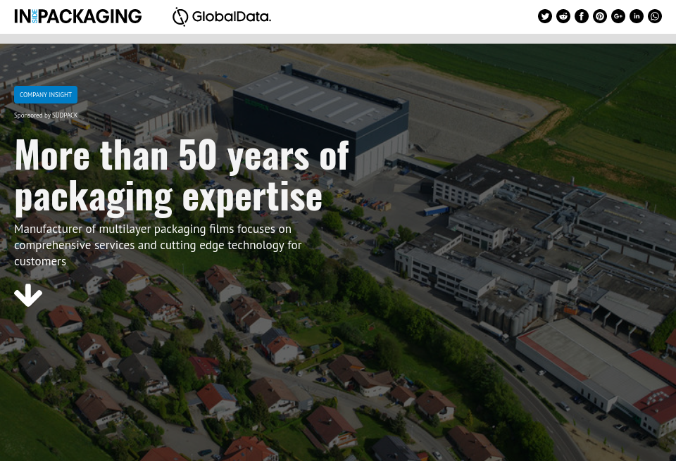 SÜDPACK - Company Insight - Inside Packaging | Issue 46 | May 2019