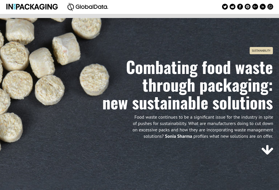 Combating food waste through packaging: new sustainable solutions ...