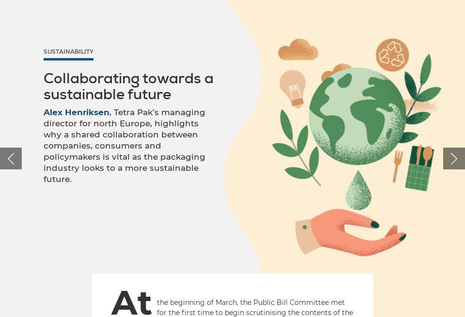 Collaborating towards a more sustainable packaging future - Inside ...