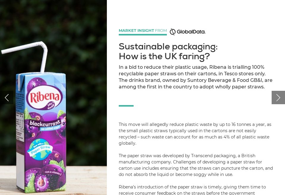 Sustainable packaging: how is the UK faring? - Inside Packaging | Issue ...