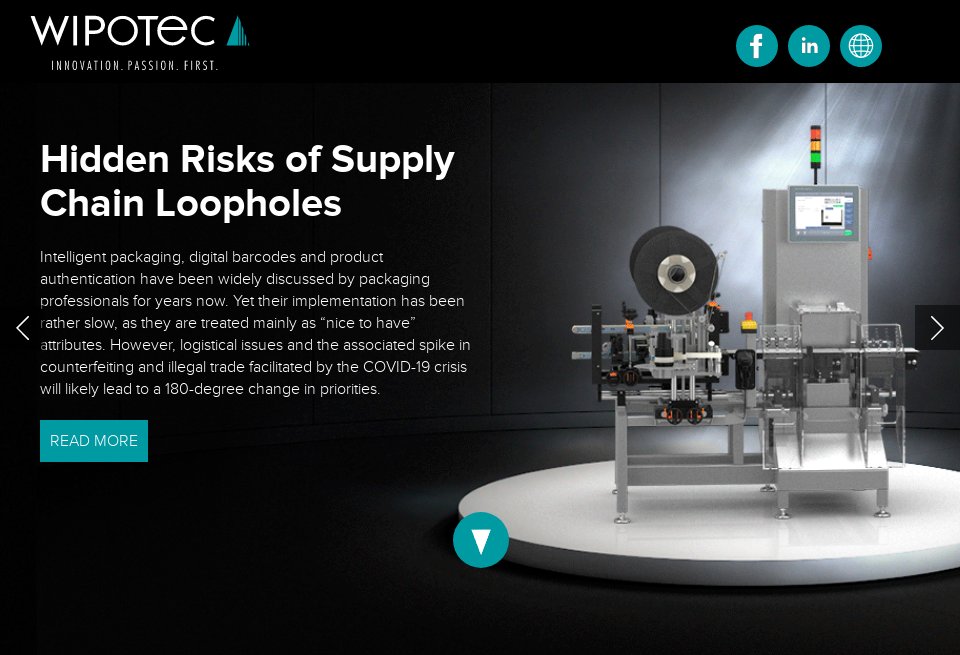 Wipotec - Inside Packaging | Issue 55 | November 2020